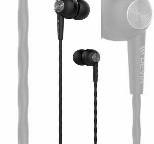 Devia Наушники Kintone Headset black (Черный)