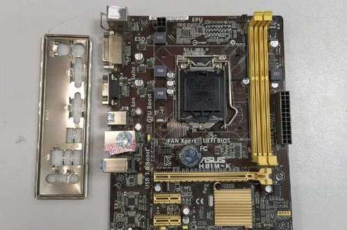 Материнская плата asus H81M-K s1150