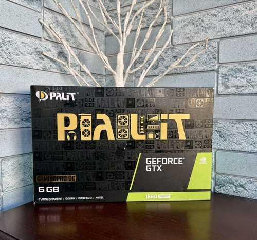 Видеокарта Gtx 1660 Super 6GB Palit GP/Пломба