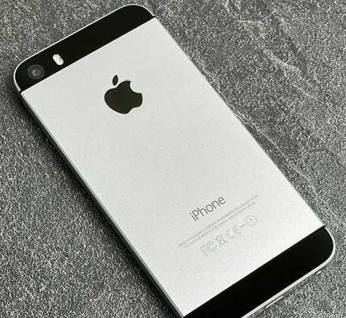 Телефон iPhone 5s 16gb space gray идеальный