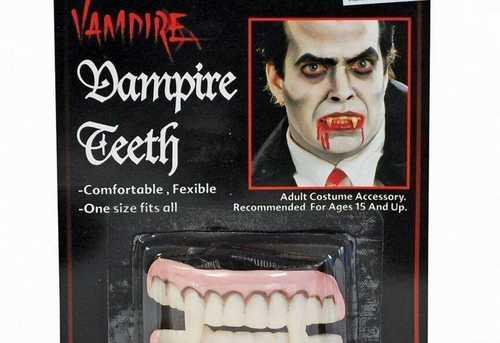 Зубы Вампира-2 Vampire Teeth md044, белый, розовый