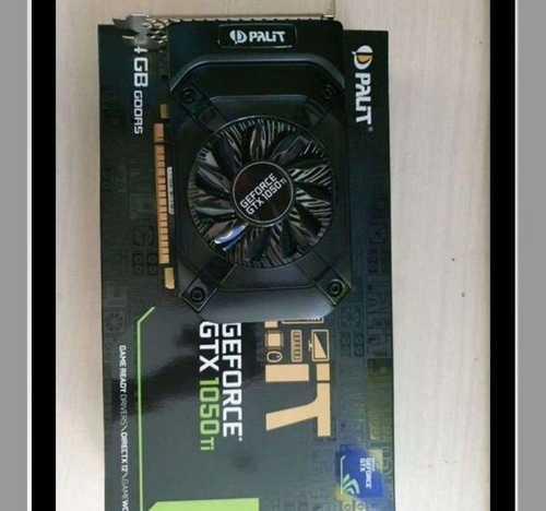 Видеокарта gtx 1050 ti 4gb