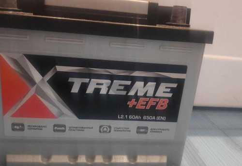 Аккумулятор Xtreme 60.1 +ECB (L2.1 60Ah,650A EN)