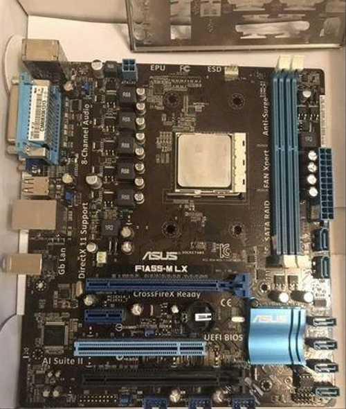 FM2 asus f1a55-m + amd a4-3400