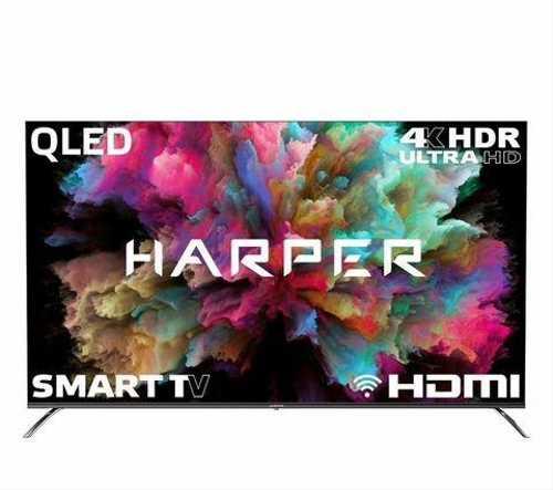 Телевизор Harper 65Q850TS черный в наличии