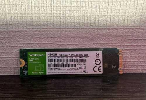 SSD M.2 WD green 480GB Новый