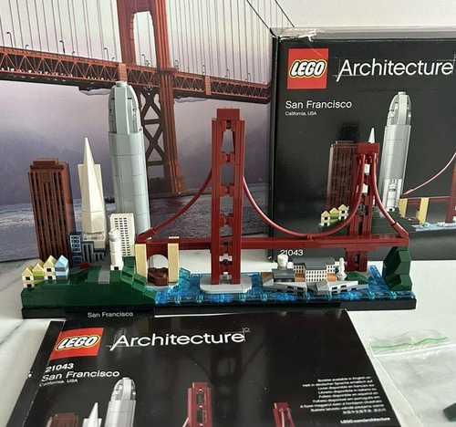 Lego architecture 21043 Сан Франциско, Калифорния