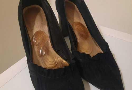 Туфли женские натуральная замша