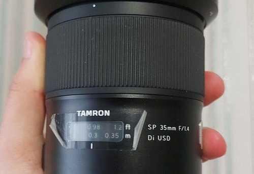 Tamron 35mm f/1.4 SP Di USD Nikon