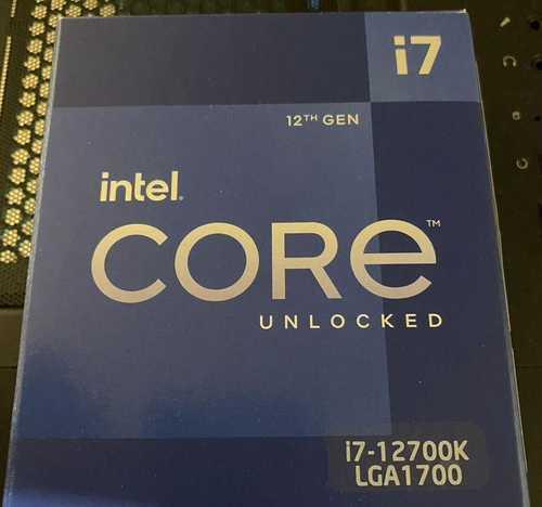 Процессор Intel Core i7 12700k