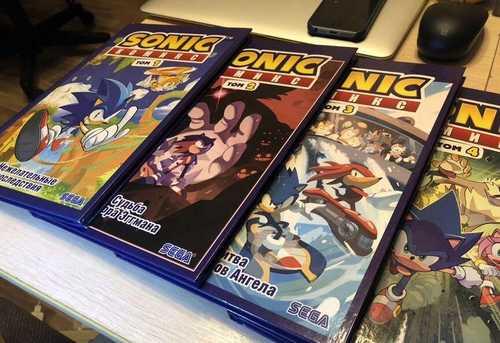 Комикс Sonic том 1-4