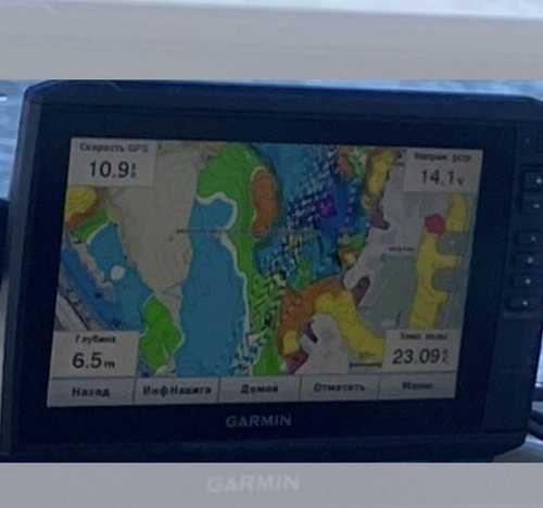 Карты глубин Обь и Овх для эхолотов и нави Garmin