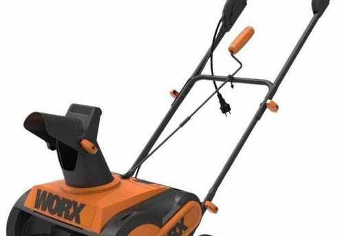 Снегоуборщик worx wg45e