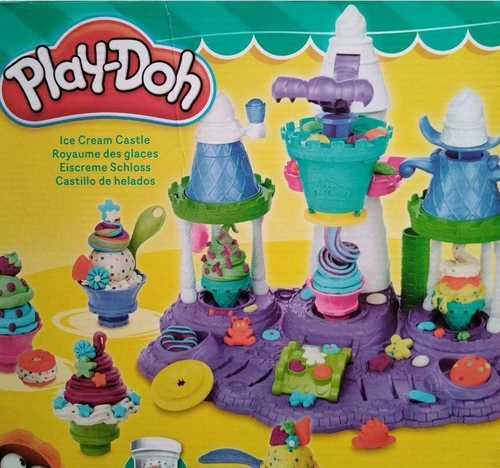 Игровой набор для лепки Play-Doh Замок мороженого