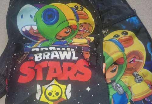 Рюкзак + сумка Brawl Stars