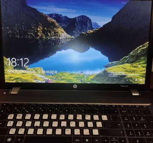 Ноутбук HP ProBook 4730S, экран 17,3'