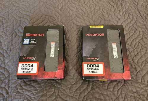 Kingston HyperX Predator 64Gb (8x8Gb) 3333 MHz