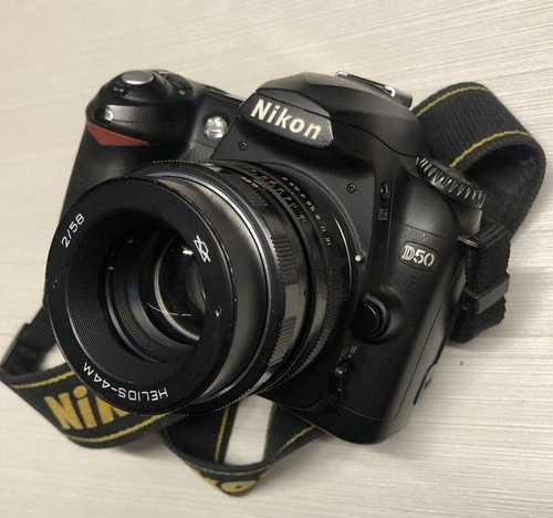 Nikon D50 гелиос44 ошибка периодически