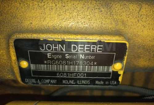 Двигатель John Deere 6081