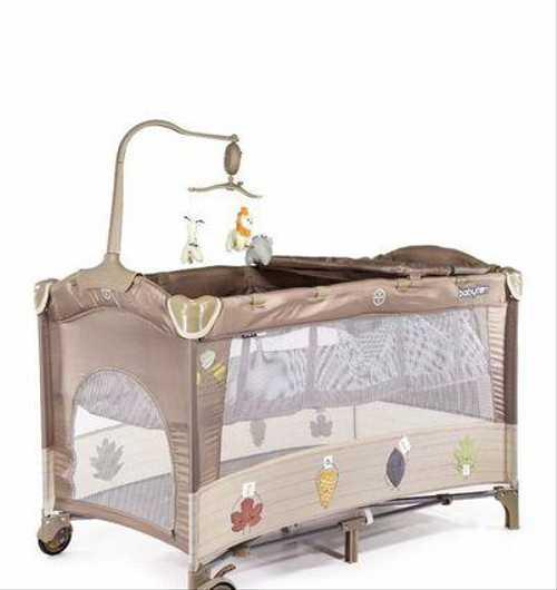 Манеж кровать Babyton Dreamy Brown P610