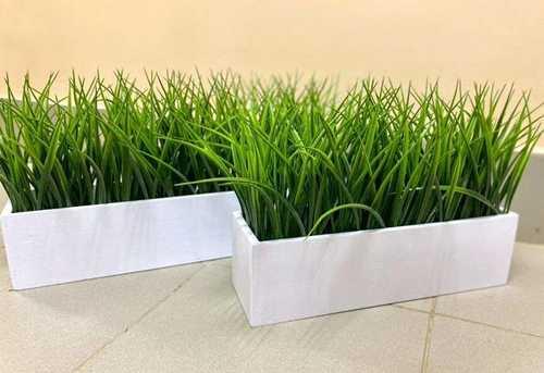 Искусственная трава осока бордюр в перегородку
