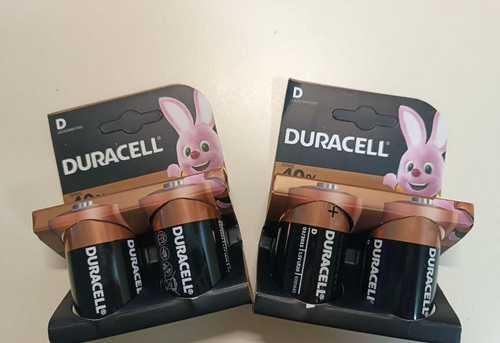 Батарейка duracell d 2 шт