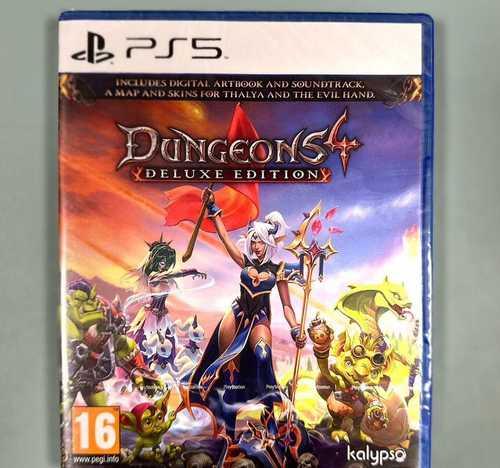 Игра Dungeons 4 - Deluxe Edition (PS5, русские