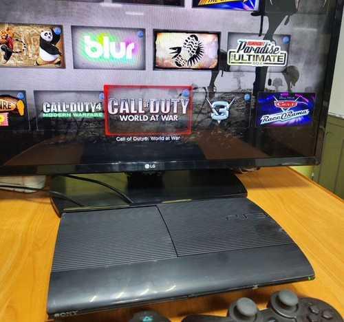 Sony playstation 3 super slim 500gb прошитая