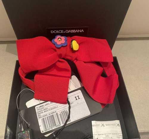 Галстук-бабочка Dolce & Gabbana. Для девочки
