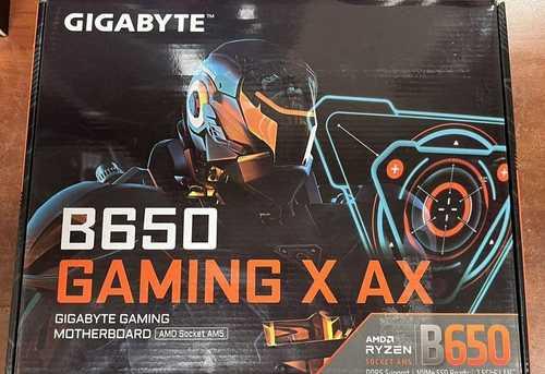 Материнская плата Gigabyte B650 Gaming X AX AM5
