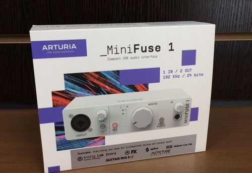 Arturia Minifuse 1 White + подарок Bitwig 8-track
