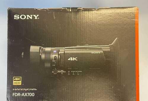 Sony FDR-AX700 новая, русское меню