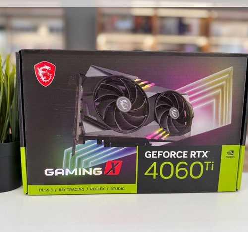 Видеокарта MSI GeForce RTX 4060 Ti gaming 8 гб