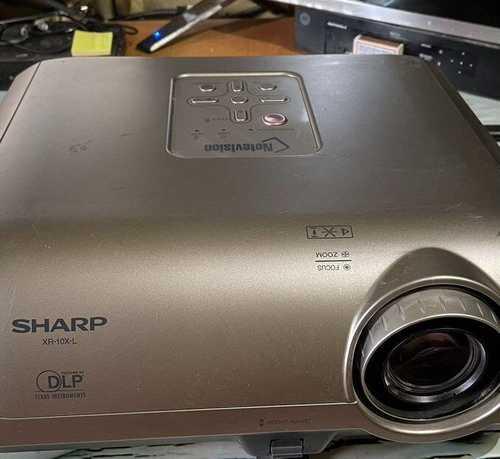 Проектор Sharp xr-10x-l 90 остаток лампы