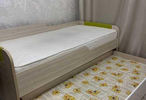 Две односпальные кровати с матрасами бу
