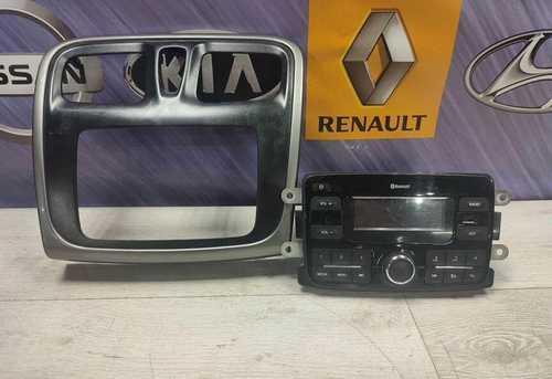 Магнитола Renault logan 2