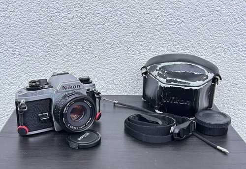 Nikon FG-20 + Nikon Series E 50mm