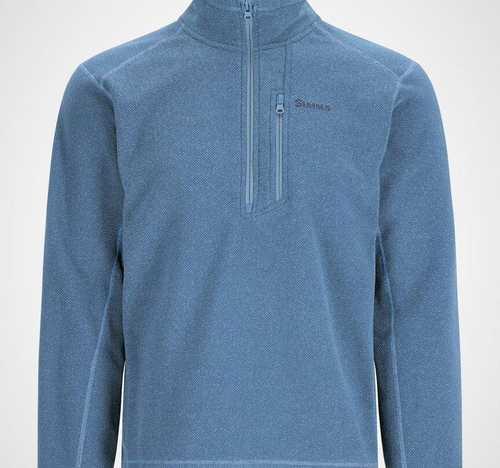 Кофта simms M'S rivershed half ZIP Neptune Heather