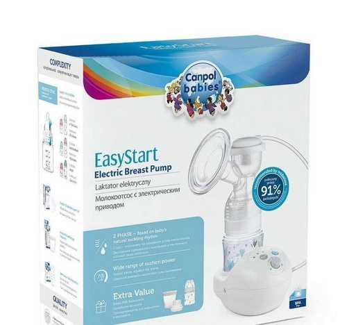 Молокоотсос Canpol Babies EasyStart электрический