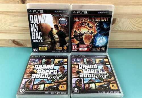 PS3 Одни из Нас GTA5 Mortal Kombat