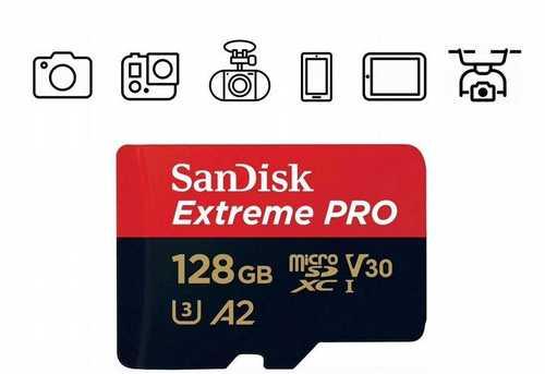Карта памяти SanDisk Extreme Pro 128 Гб microsdxc