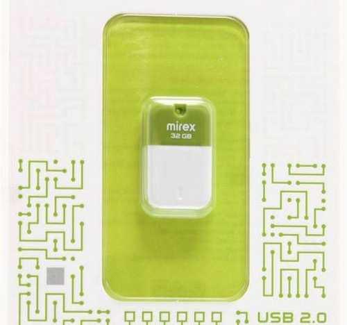 Флешка 32 гб USB Mirex Arton Green