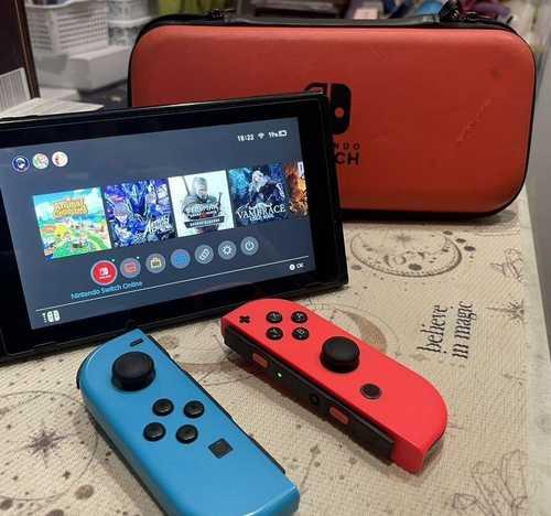 Nintendo switch 1rev 128gb