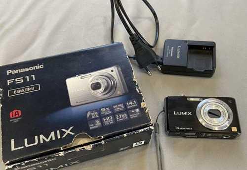 Компактный фотоаппарат panasonic lumix Fs11