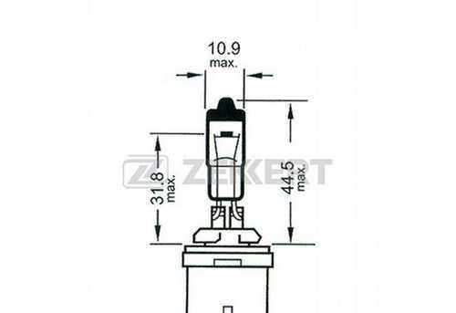 Zekkert LP-1060 Лампа H27W1 12V 27W PG13