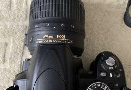 Зеркальный фотоаппарат nikon D3100 18-55 VR Kit