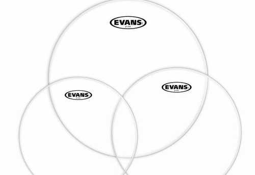 Комплект пластиков Evans 12/13/16" G2 Clear Standa