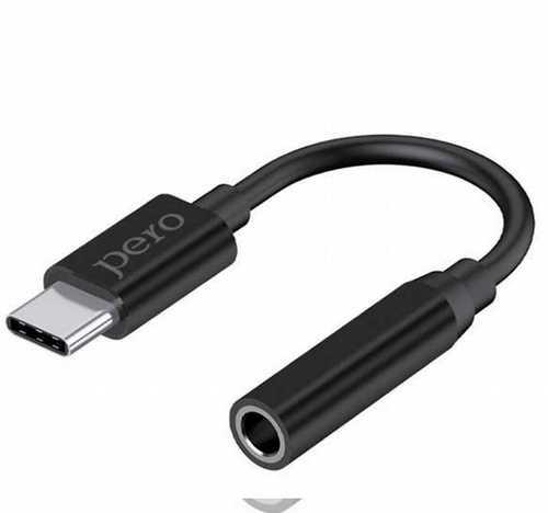 Адаптер pero AD09 USB-C TO mini jack 3.5MM