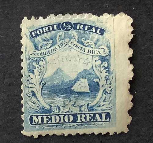 Costa Rica 1889 г Корабли Парусники