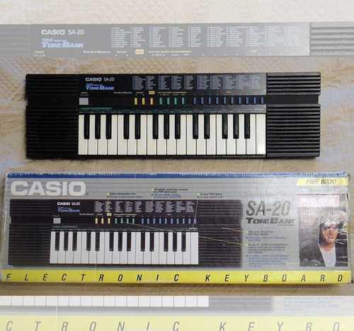 Синтезатор Casio SA-20. Электронная клавиатура фор